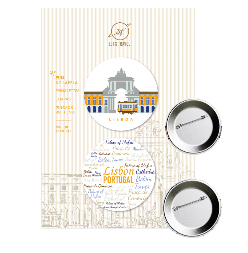 PIN Pack – Visit Lisboa Shop