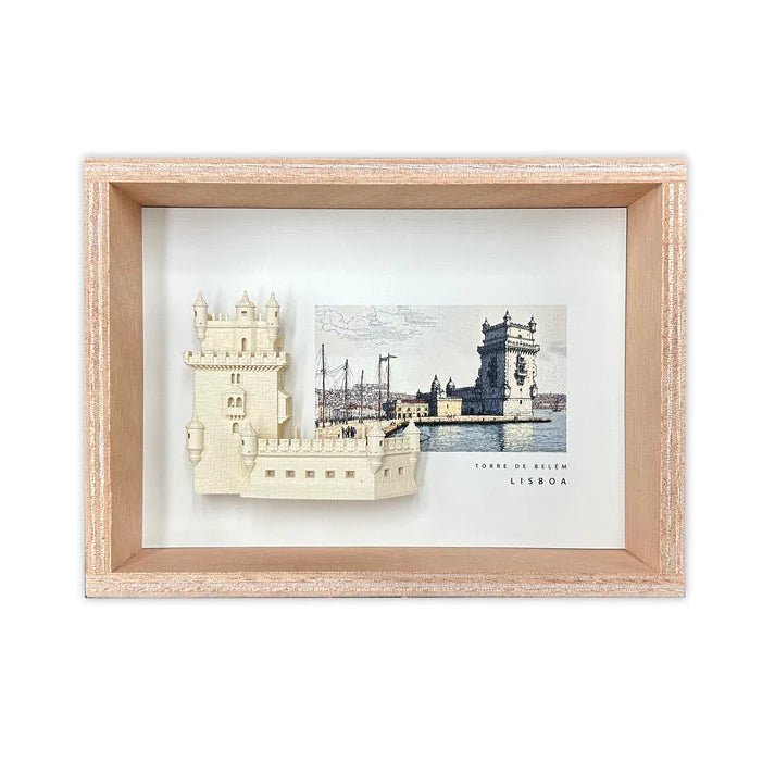 Decorative 3D picture frame Belém Tower – Visit Lisboa Shop